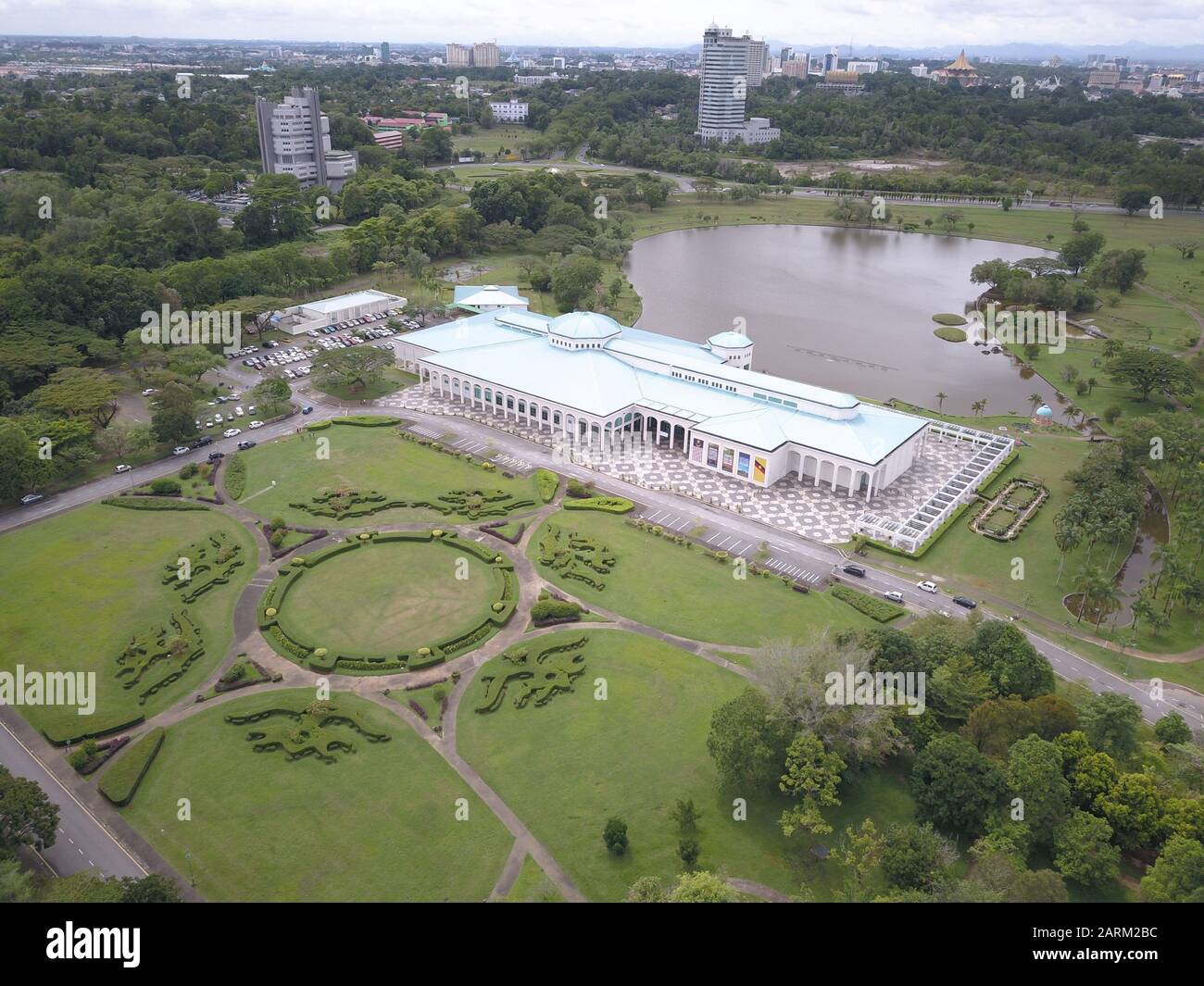 Kuching, Sarawak / Malaysia - November 8 2019: The buildings, landmarks ...
