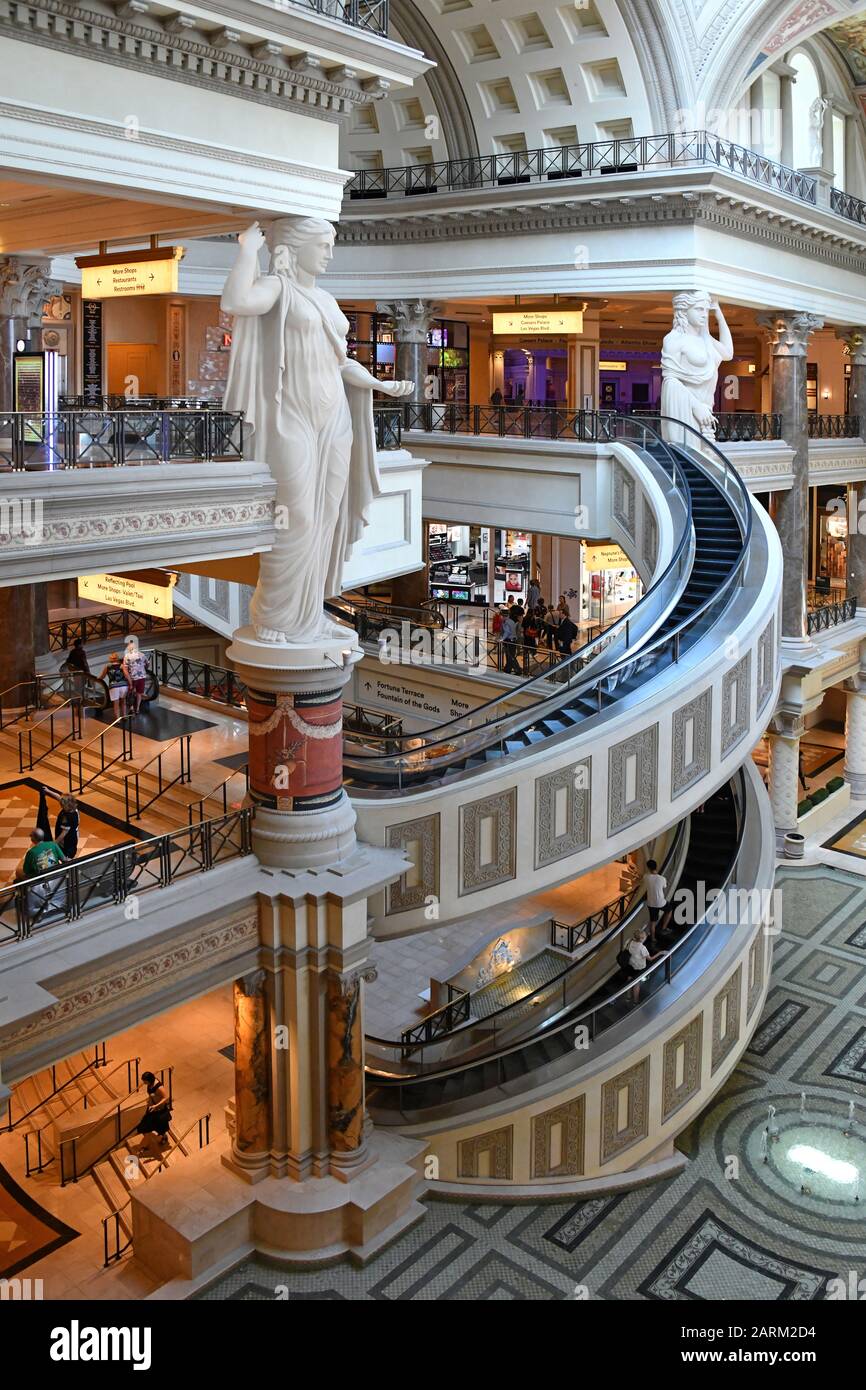 The Forum Shops. Las Vegas NV. USA. 10-03-18. The Forum Shops is a ...