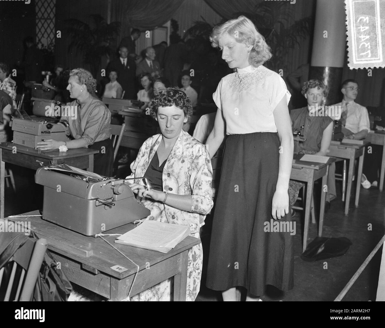 Championship typing Black and White Stock Photos & Images - Alamy