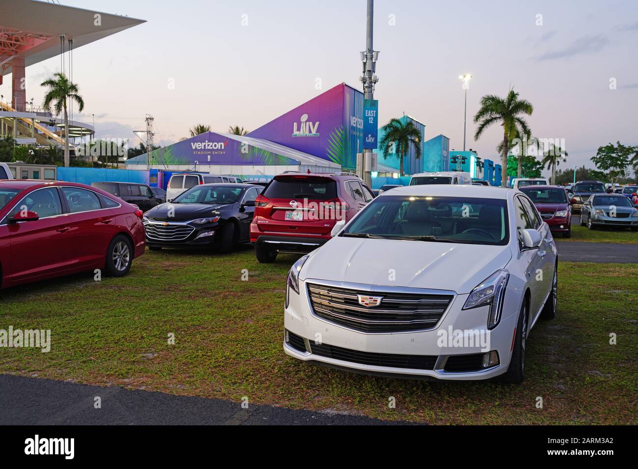 Hard rock stadium logo hi-res stock photography and images - Alamy