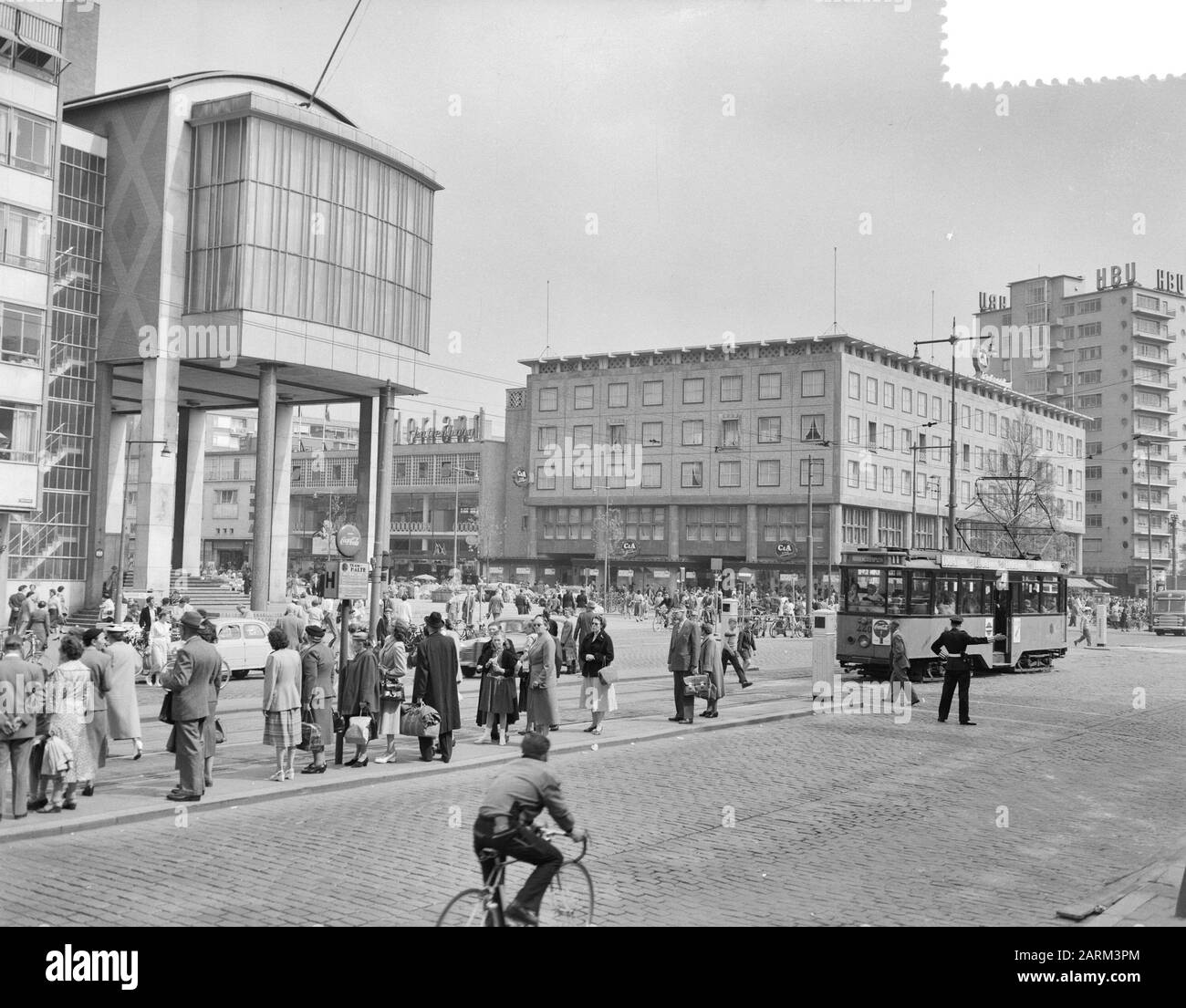 Rotterdam city center view Black and White Stock Photos & Images - Alamy