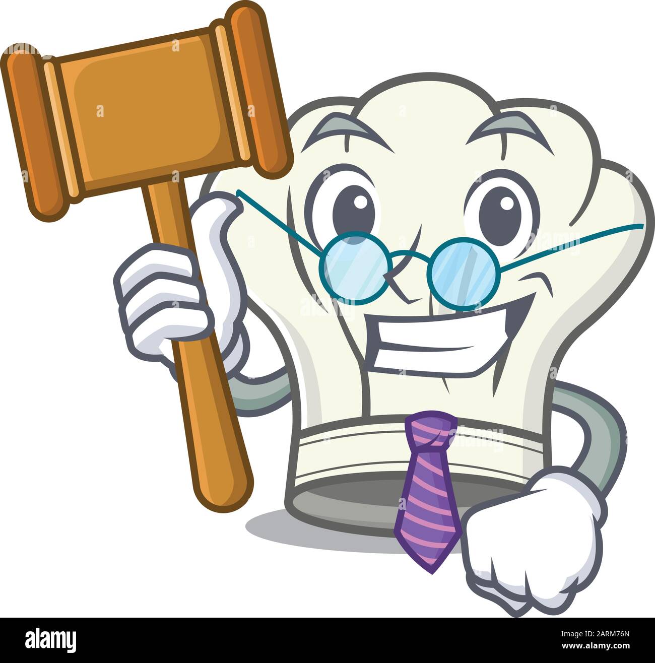 Mascot judge in cartoon hi-res stock photography and images - Alamy