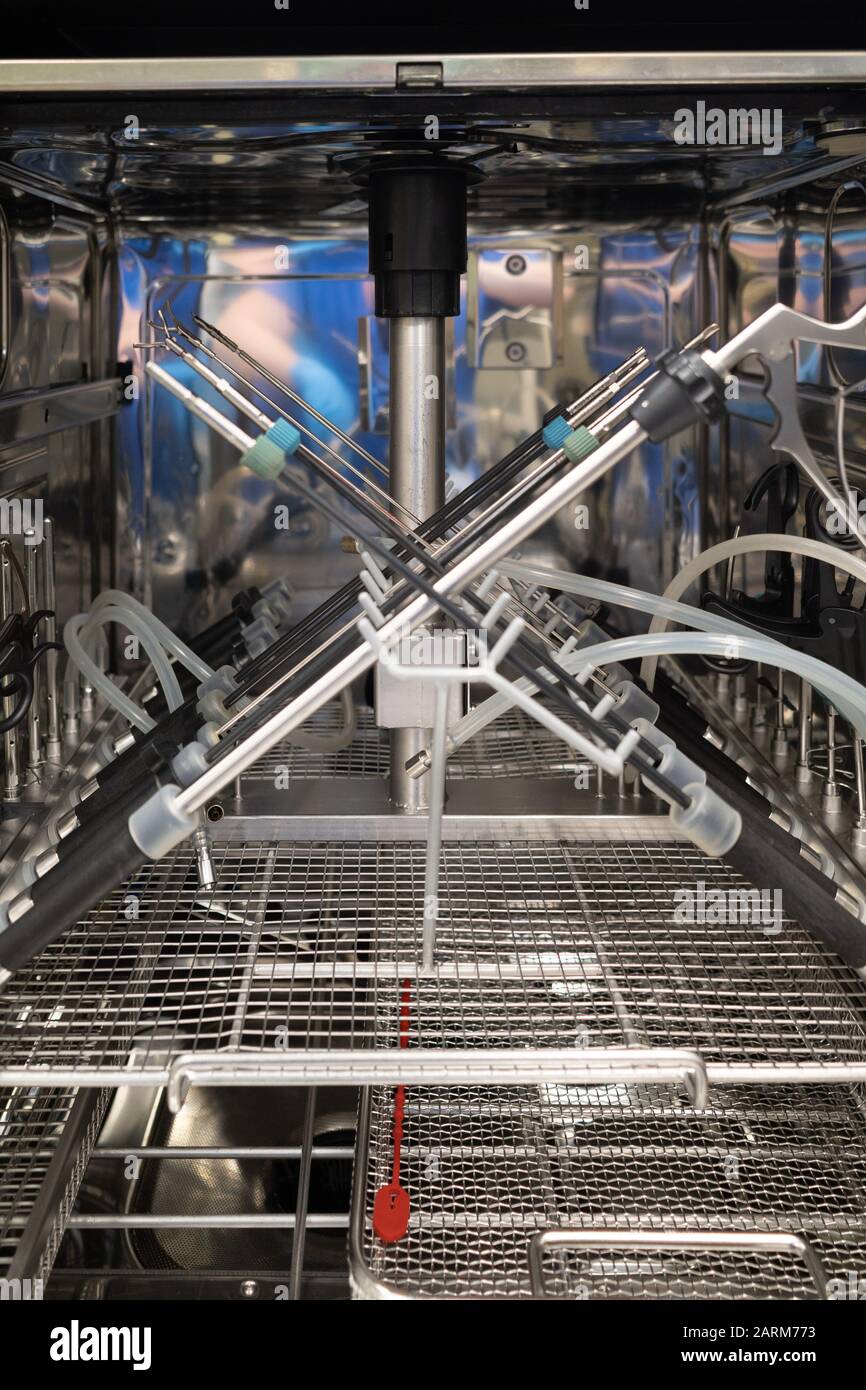 in a central sterilization department, the instruments used for an ...