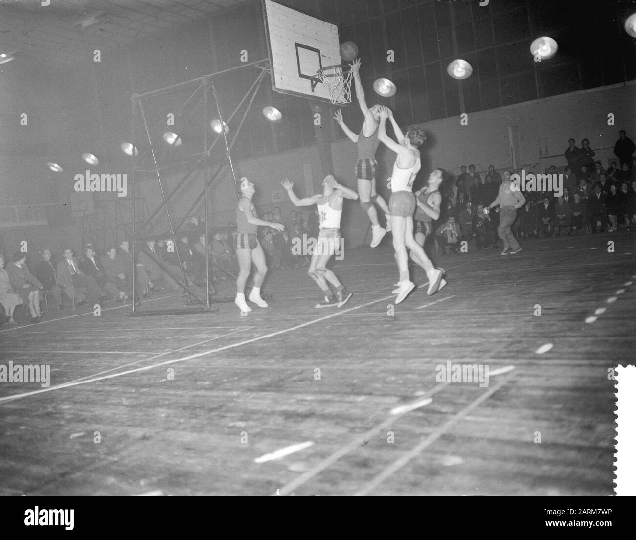 International Basketball Tournament at the Apollohal in Amsterdam Date ...