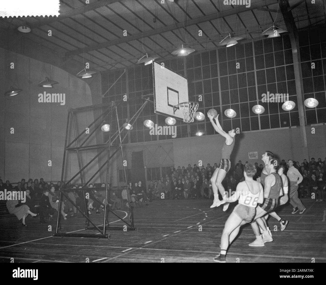 International Basketball Tournament at the Apollohal in Amsterdam Date ...
