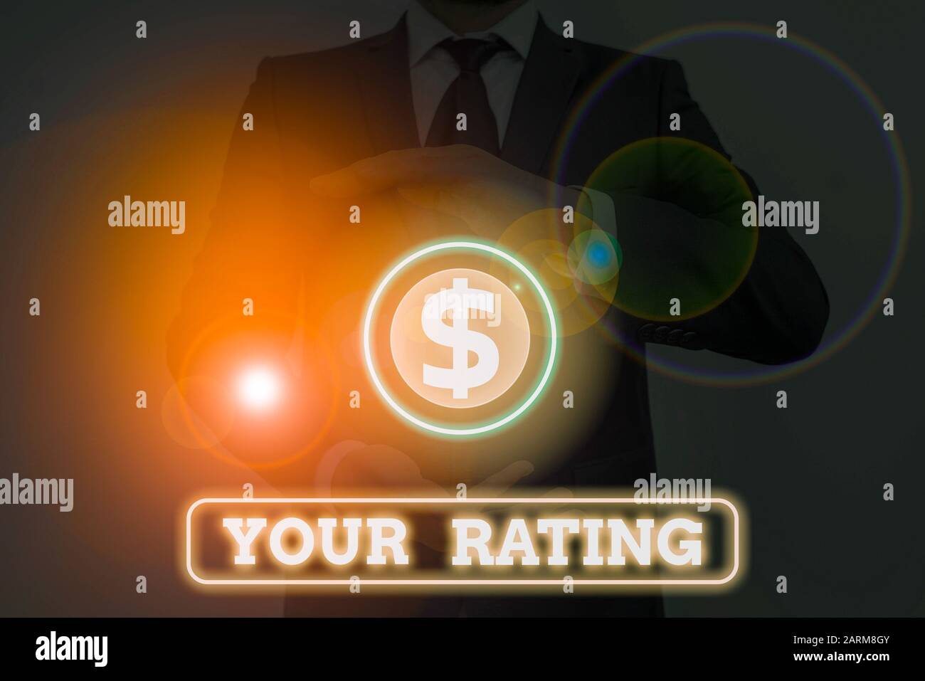 Conceptual Hand Writing Showing Your Rating Concept Meaning Score Or