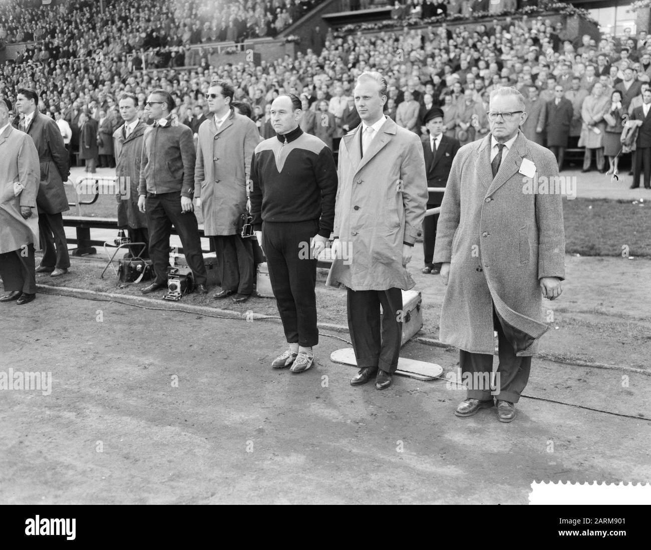 Holland versus Belgium 2-2 in the Olympic stadium in Amsterdam, Elek ...