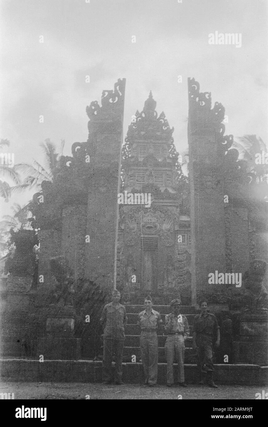 Visit Army Commander S.H. Railway along Bali, Timor and Surabaya [four ...