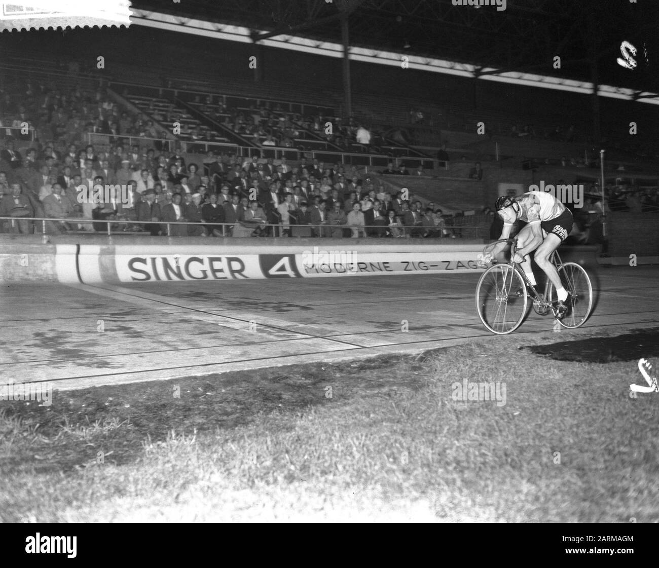 World Championship Cycling on the track in Amsterdam. Peter Post during ...