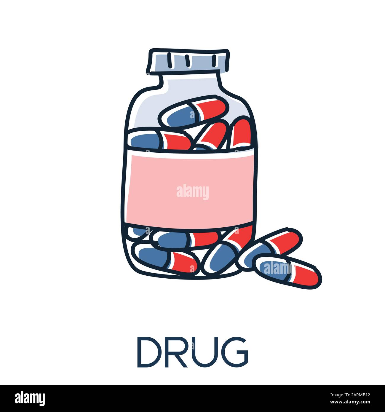 Hand Drawn Drugs