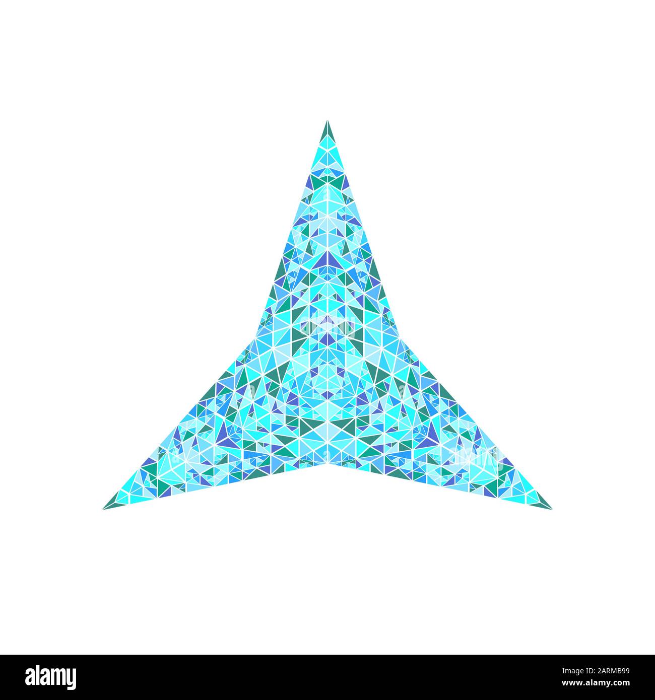 Geometric logo shape Stock Vector Images - Alamy