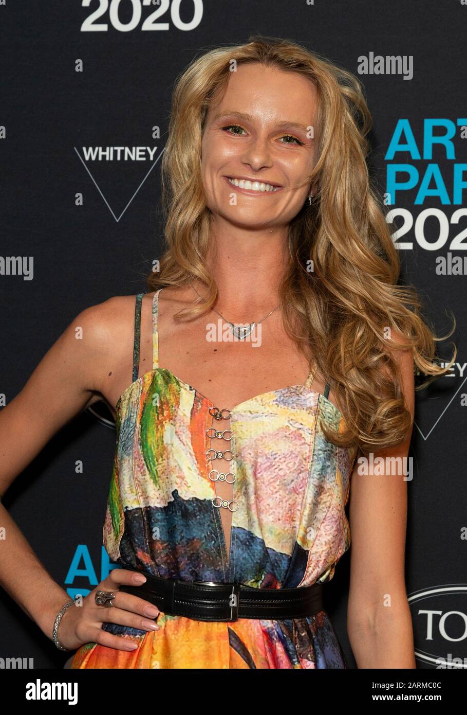 New York, NY - January 28, 2020: Elena Kurnosova attends Whitney ...