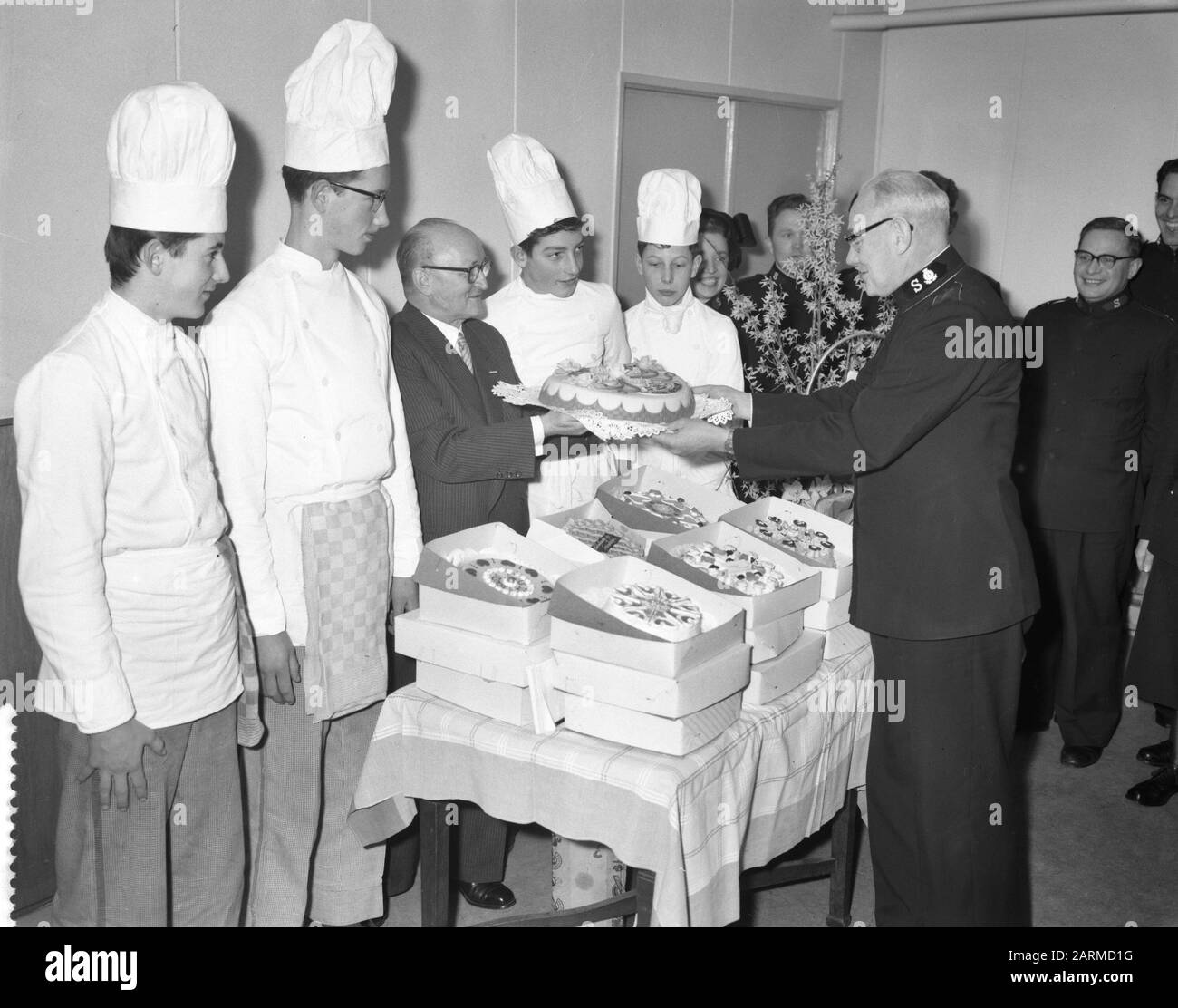 Homage to the Salvation Army by Valentine Committee, Mr. Welman offers ...