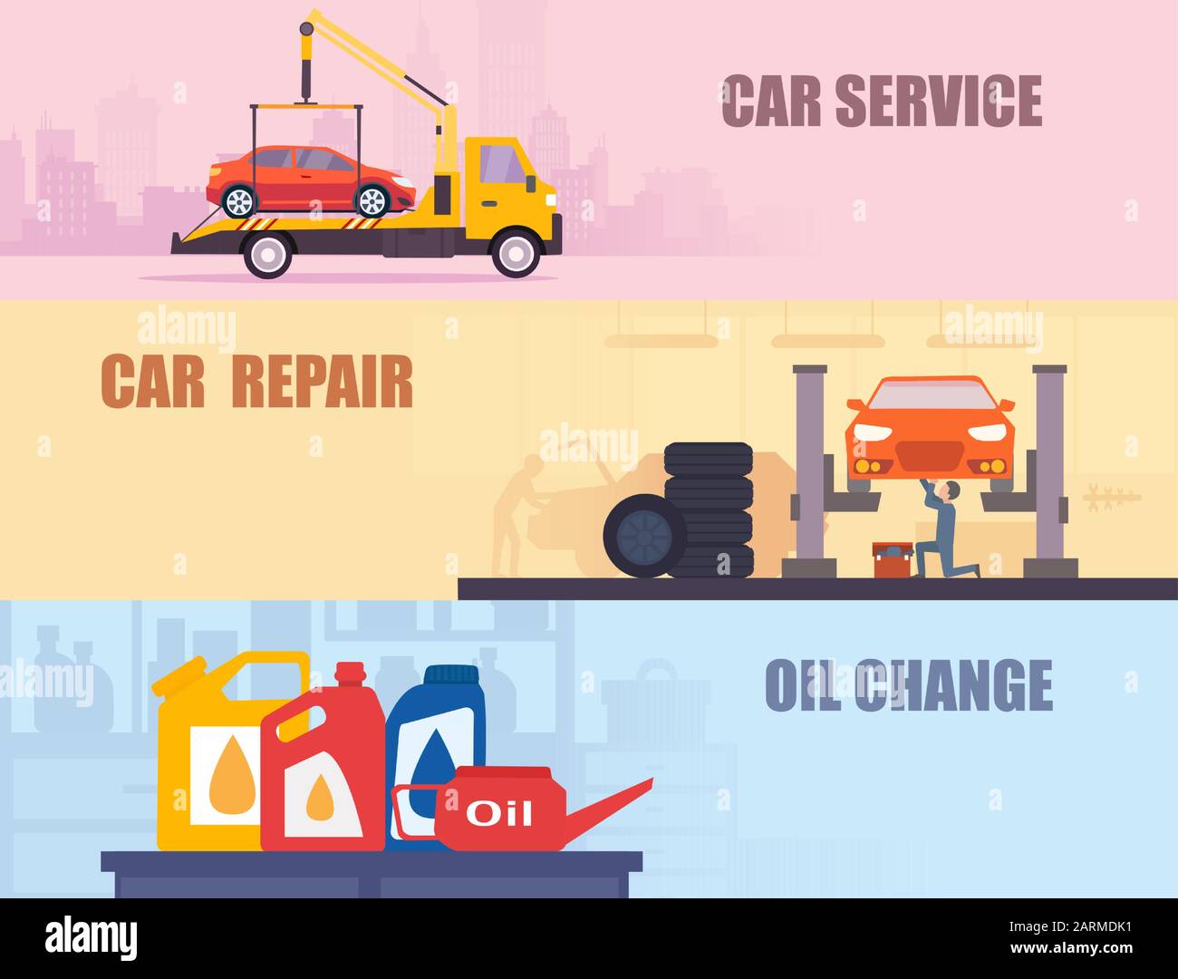 Car mechanic auto repair Stock Vector Images - Alamy