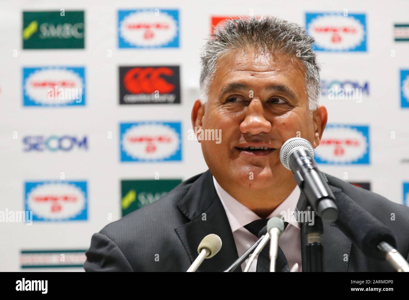 Tokyo, Japan. 29th Jan, 2020. Jamie Joseph (JPN) Rugby : Japan's rugby ...