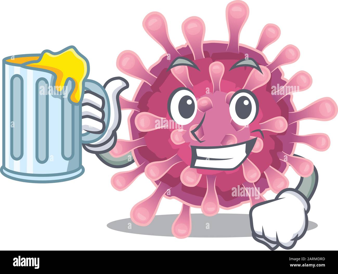 Virus mascot hi-res stock photography and images - Alamy