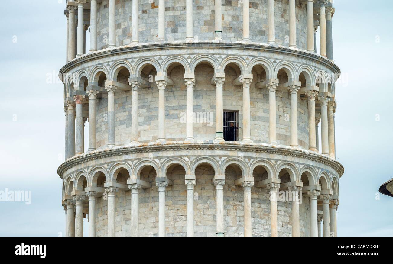 The leaning tower of pisa top view hi-res stock photography and images ...