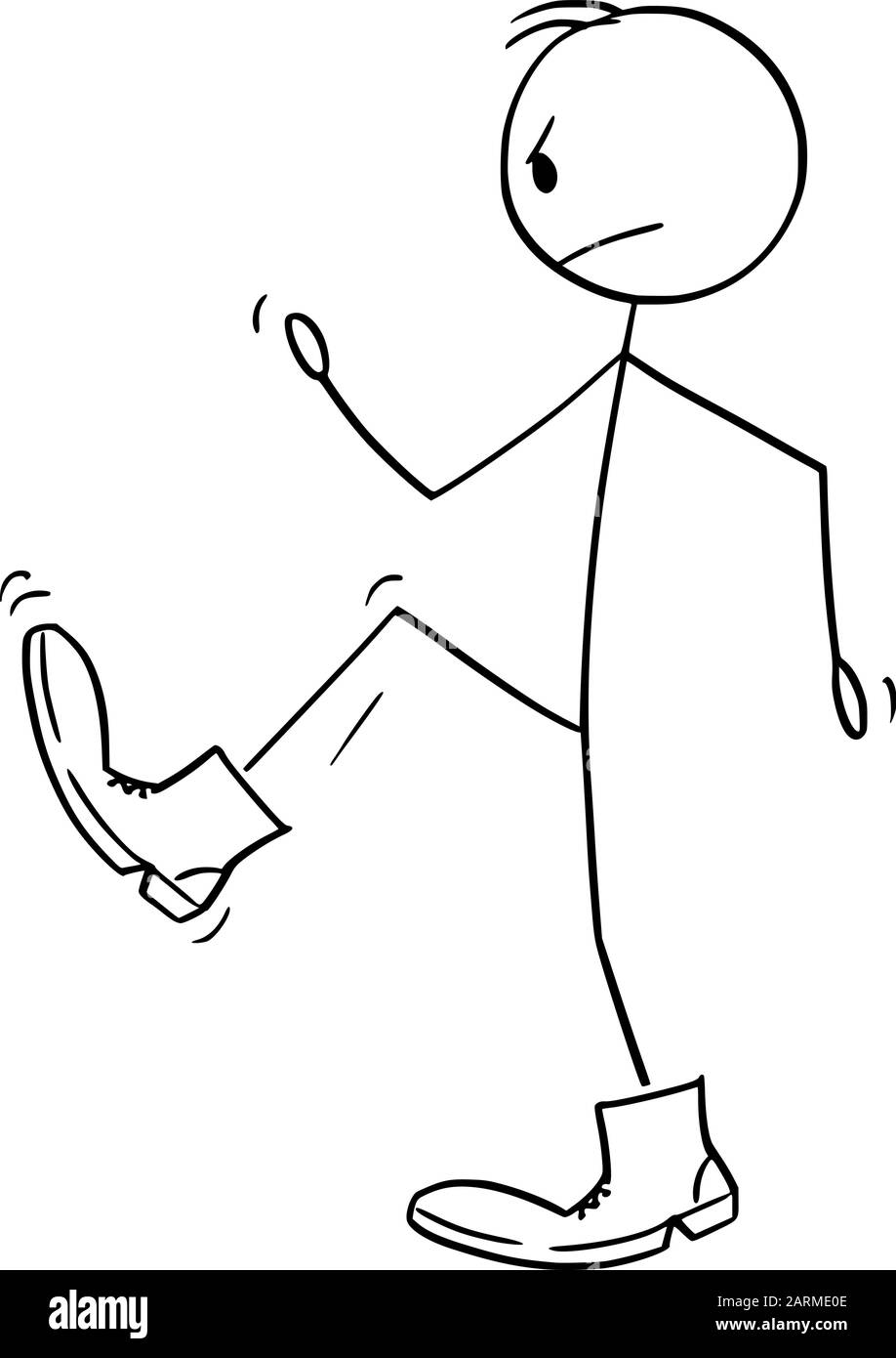 Stick Man Walking Left