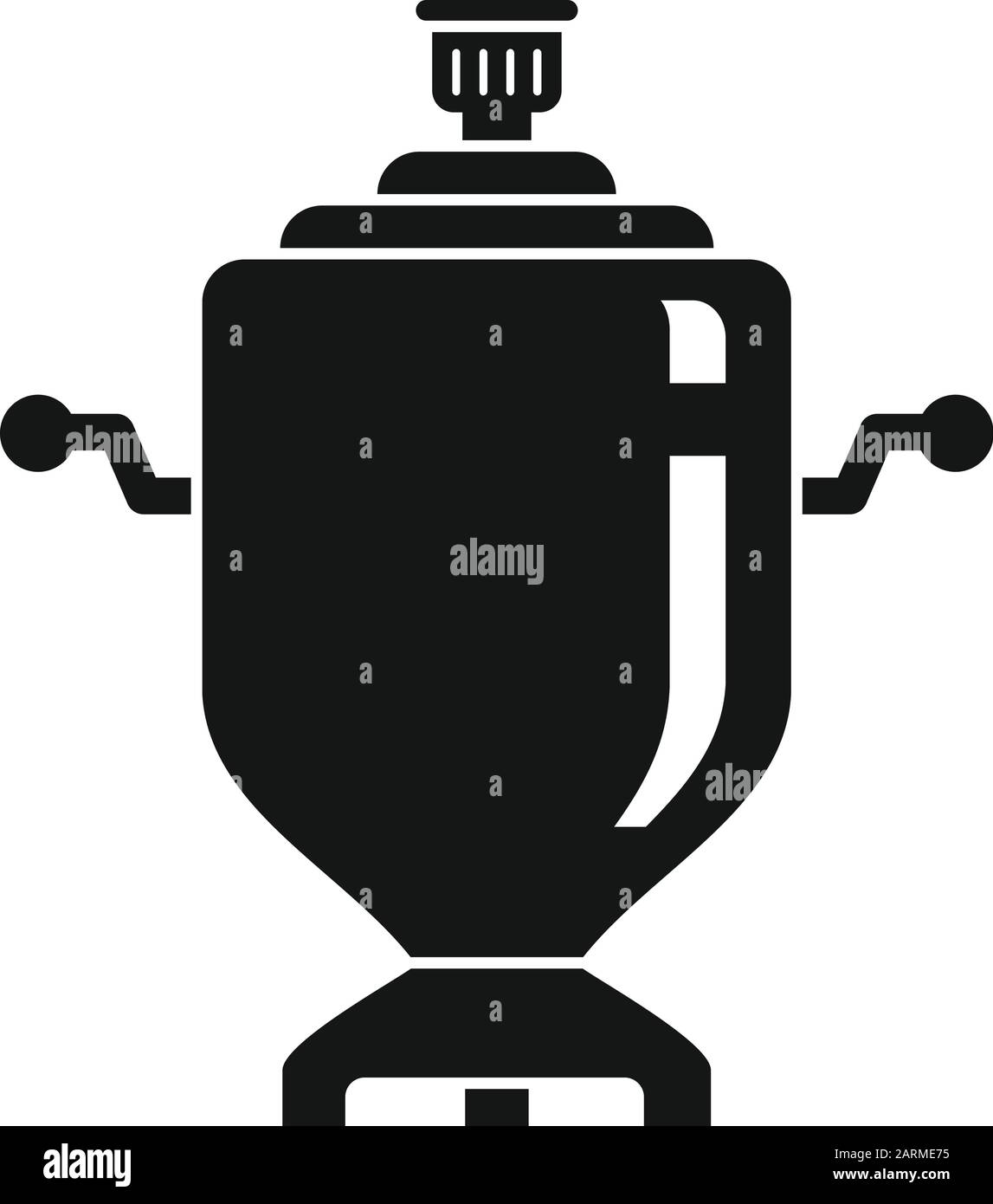 Culture samovar icon. Simple illustration of culture samovar vector ...