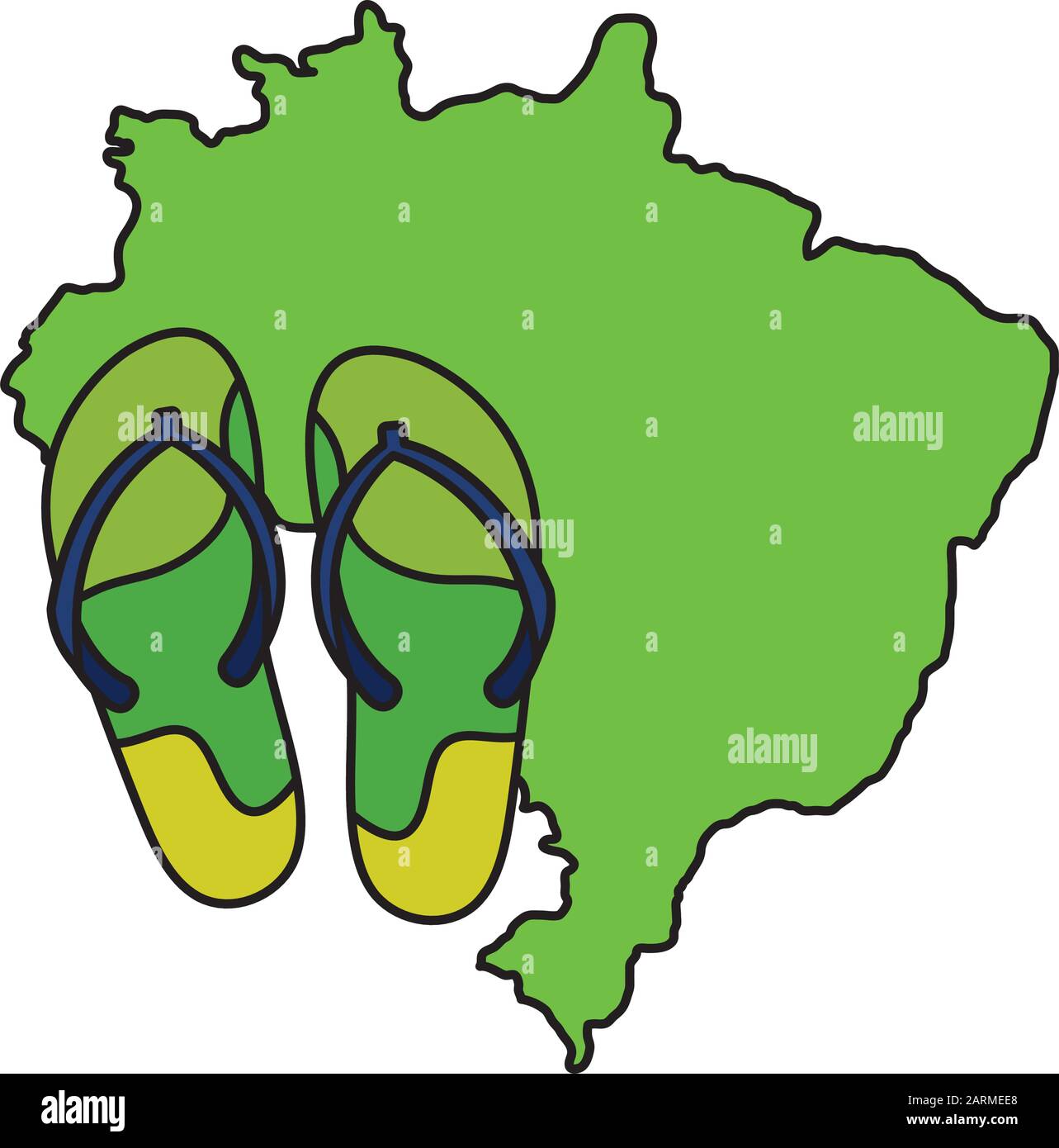 Flipflops brazil hi-res stock photography and images - Alamy