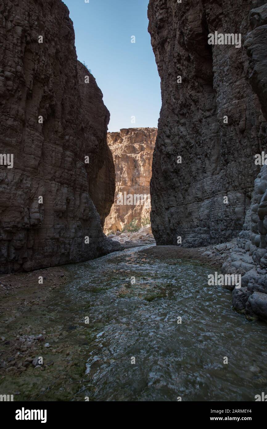 Wadi Numeira is a river and valley in the south of Jordan, and its one ...