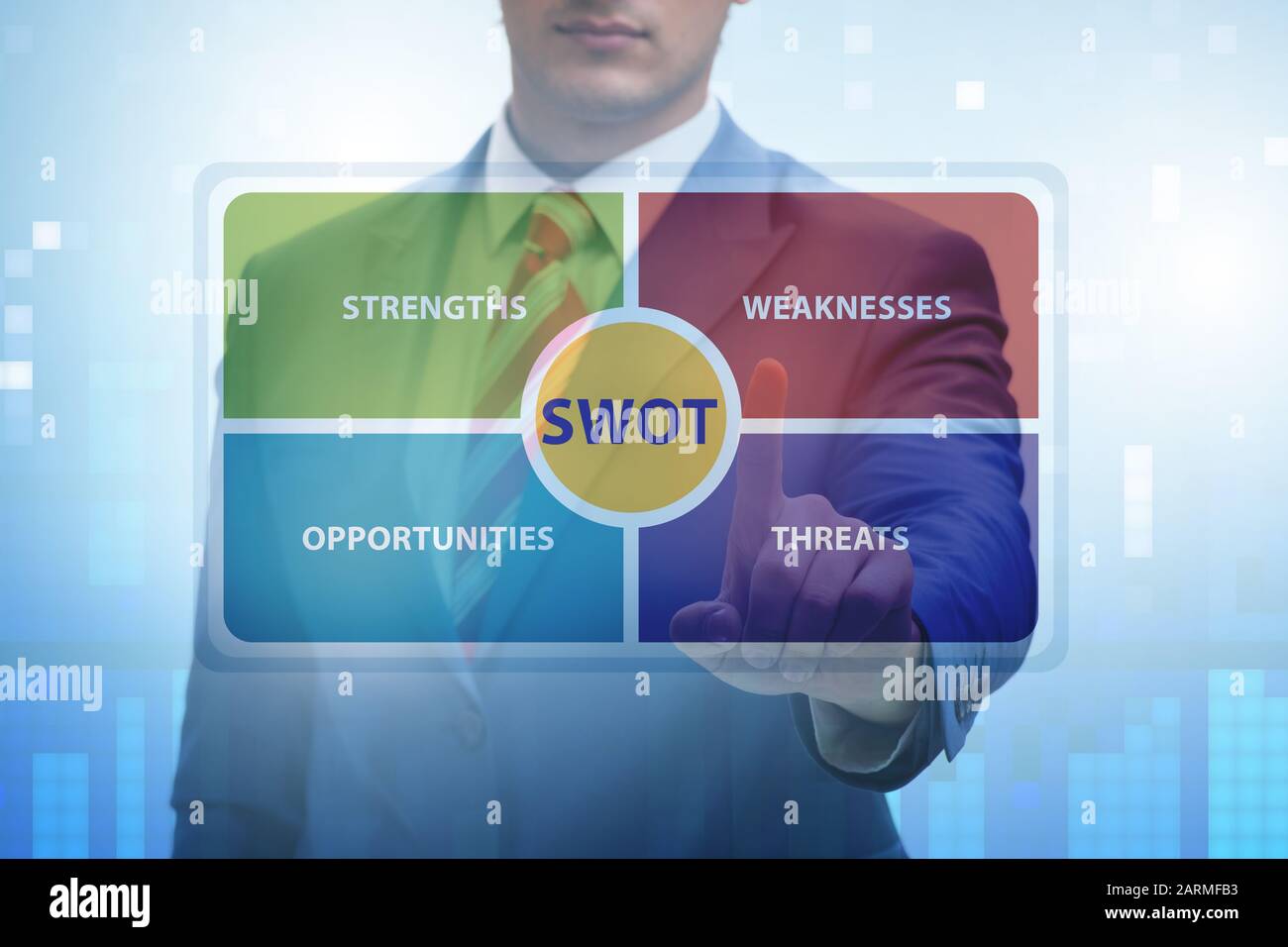 The swot technique concept for business Stock Photo - Alamy