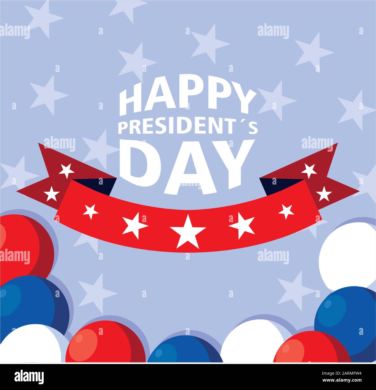 label happy president day, greeting card, United States of America ...