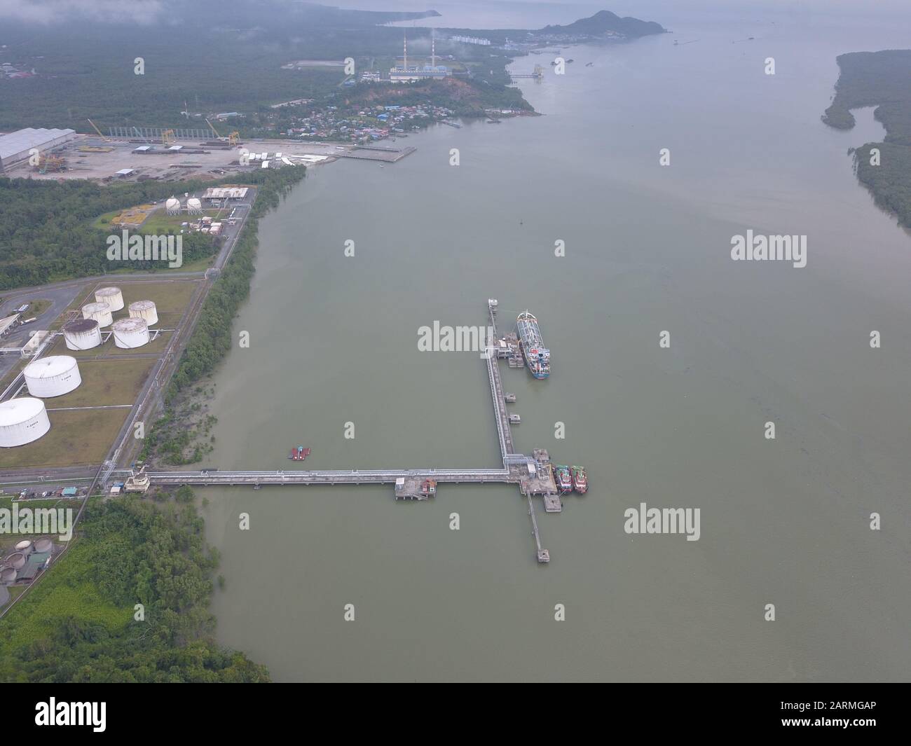 Kuching, Sarawak / Malaysia - November 18 2019: The Senari Port of ...