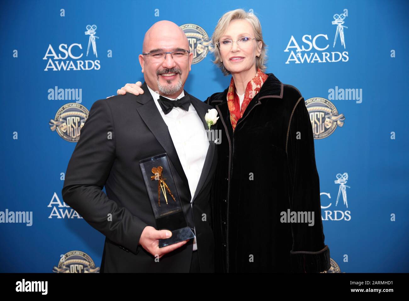(L-R) C. Kim Miles and actress Jane Lynch attends the 34th Annual ...