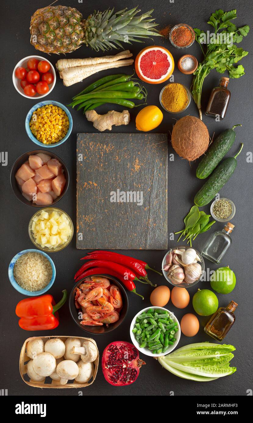 Background, food, healthy food, food photography, menu, healthy Stock ...