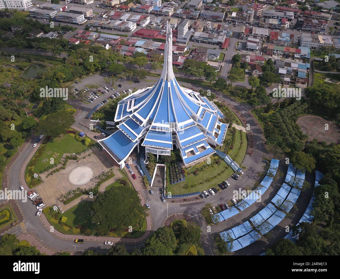 Kuching, Sarawak / Malaysia - October 27 2019: The iconic MBKS building ...