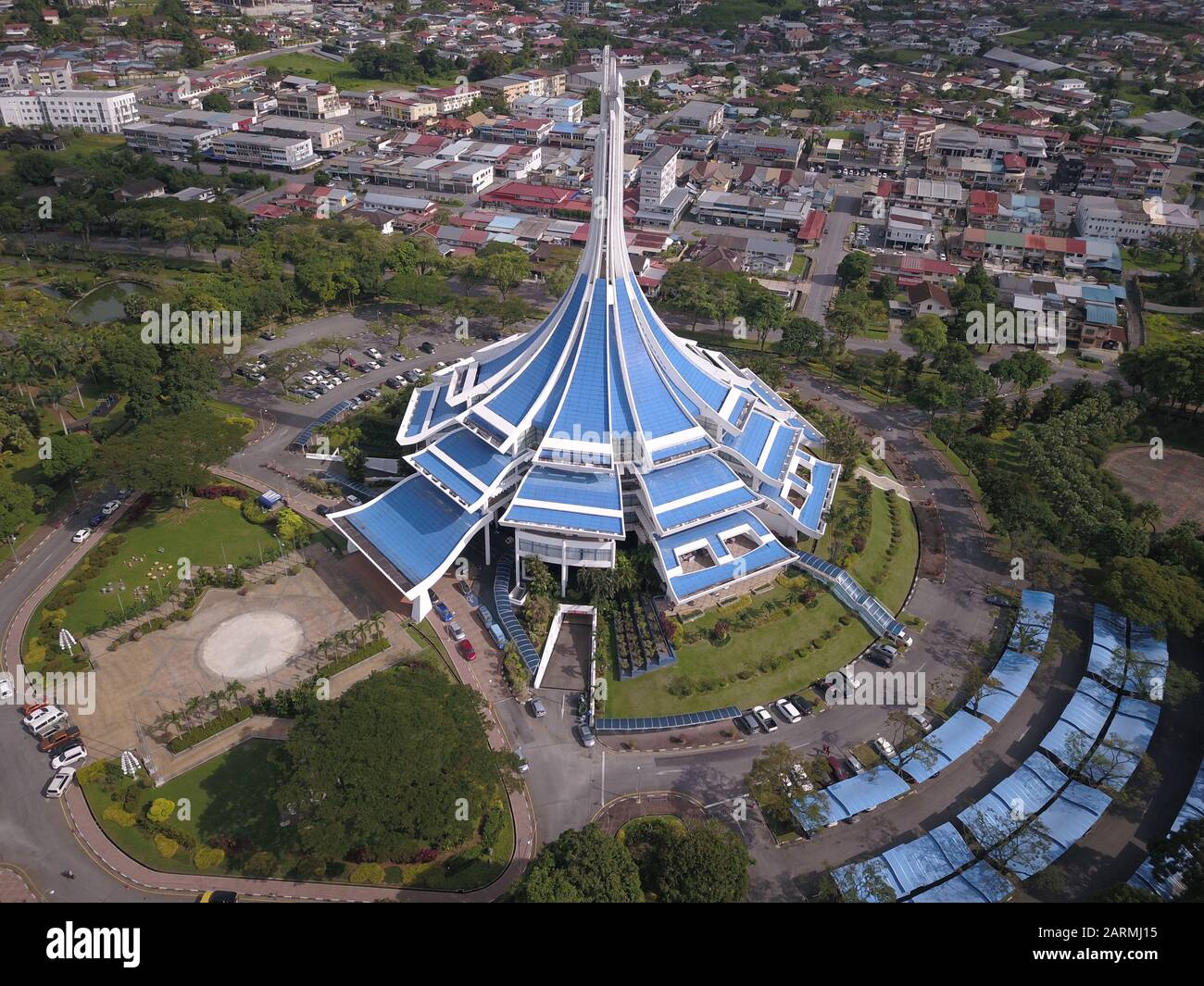 Kuching, Sarawak / Malaysia - October 27 2019: The iconic MBKS building ...