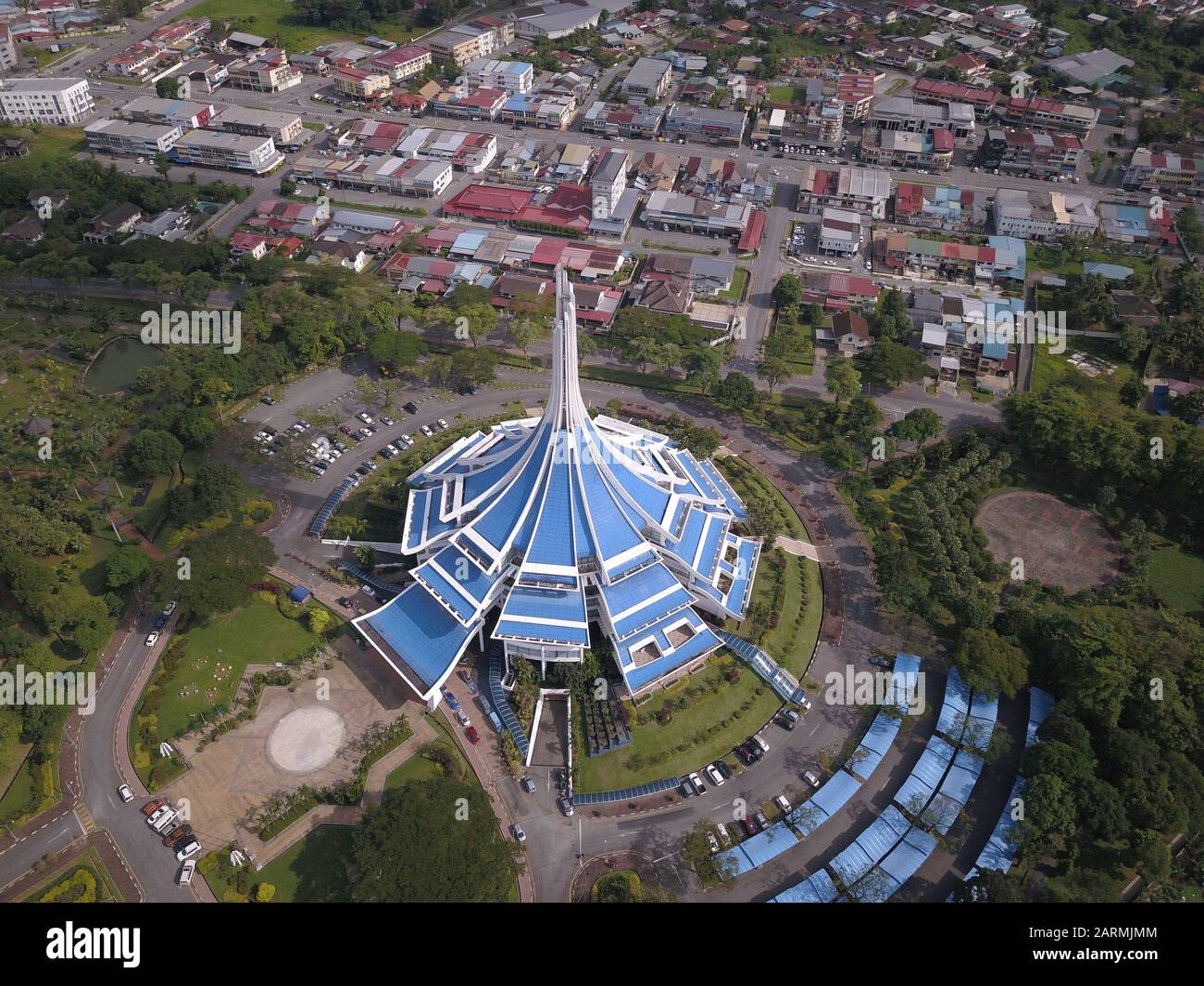 Kuching, Sarawak / Malaysia - October 27 2019: The iconic MBKS building ...