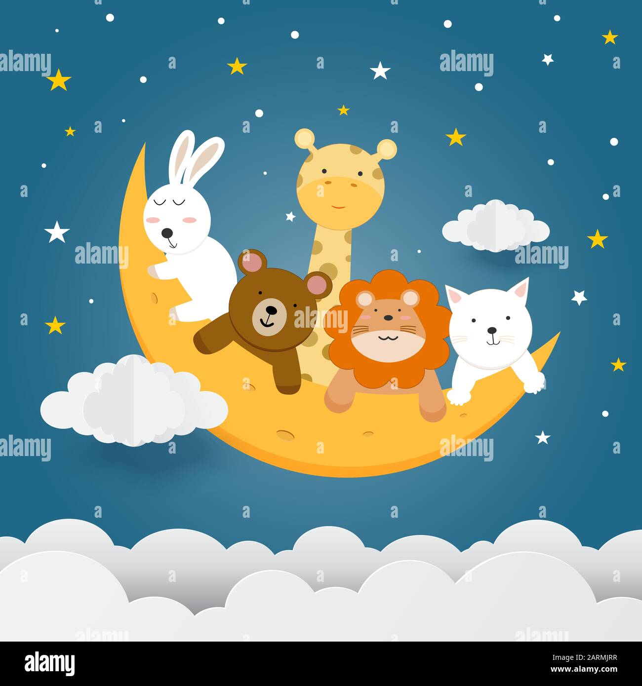 Hawaii with rabbit Stock Vector Images - Alamy