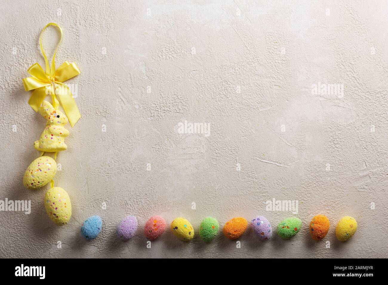 Easter background, bunny, bunny ears, easter eggs, pastel, high ...