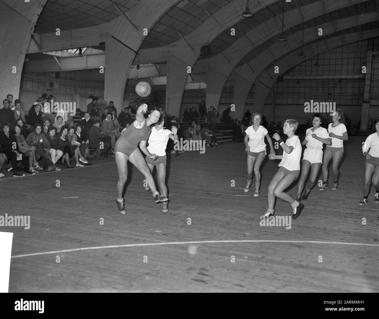 Fall Tournament in old RAI building. Handball Date: 30 October 1961 ...
