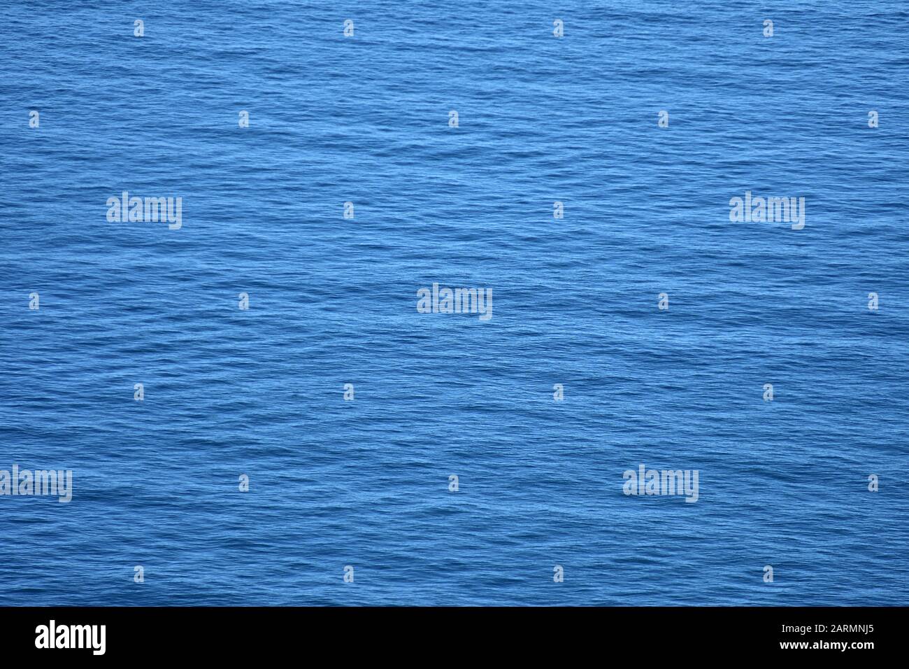 Blue water surface pattern with cross waves similar to woven fabric ...