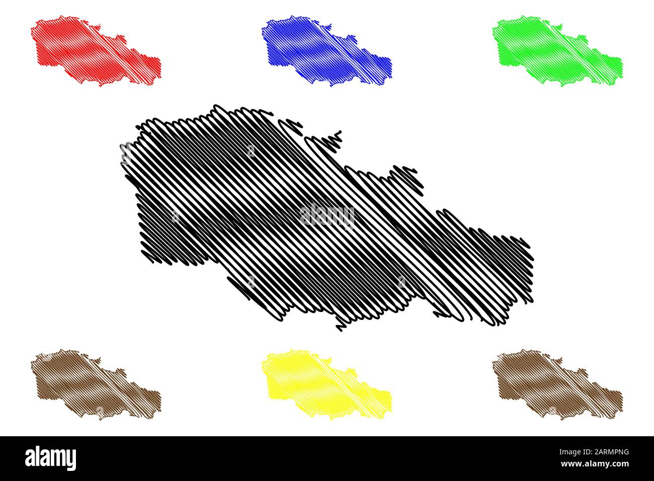 Guria region (Republic of Georgia - country, Administrative divisions ...