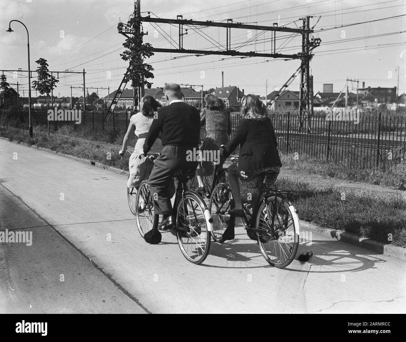 Cycling and swimming Black and White Stock Photos & Images - Alamy