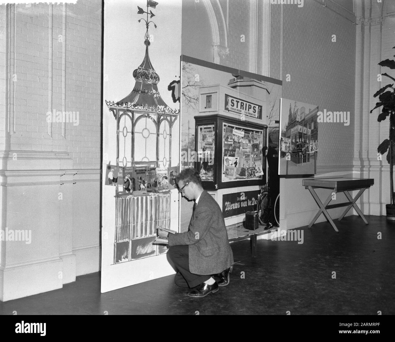 Comic Strip Museum Black and White Stock Photos & Images - Alamy
