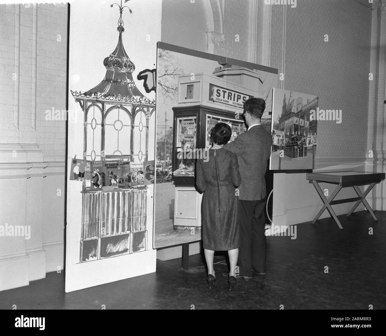Comic strip museum Black and White Stock Photos & Images - Alamy