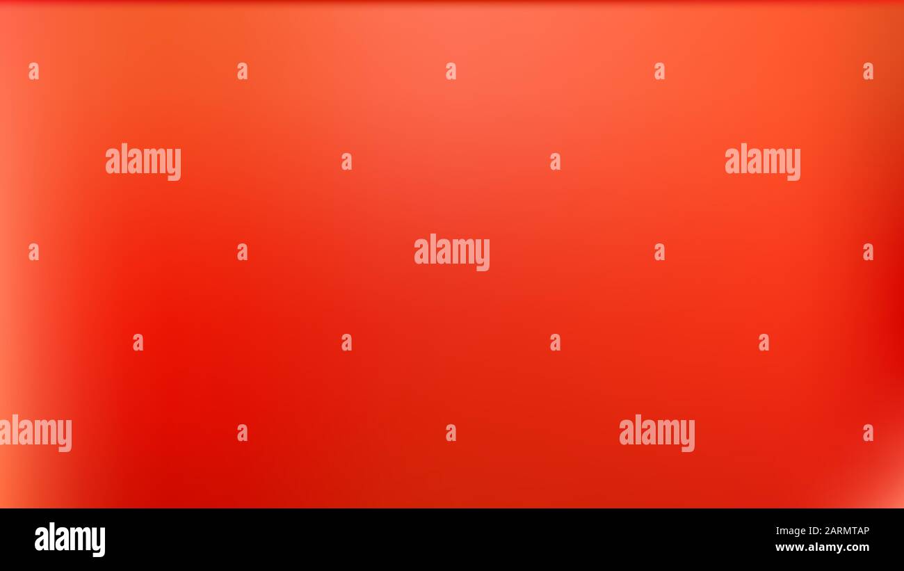 Vermilion colored abstract gradient mesh Background. Minimal texture ...