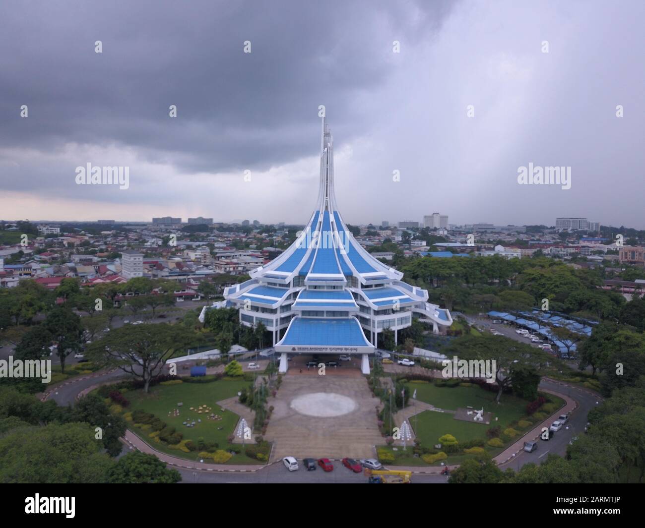 Kuching, Sarawak / Malaysia - October 27 2019: The iconic MBKS building ...