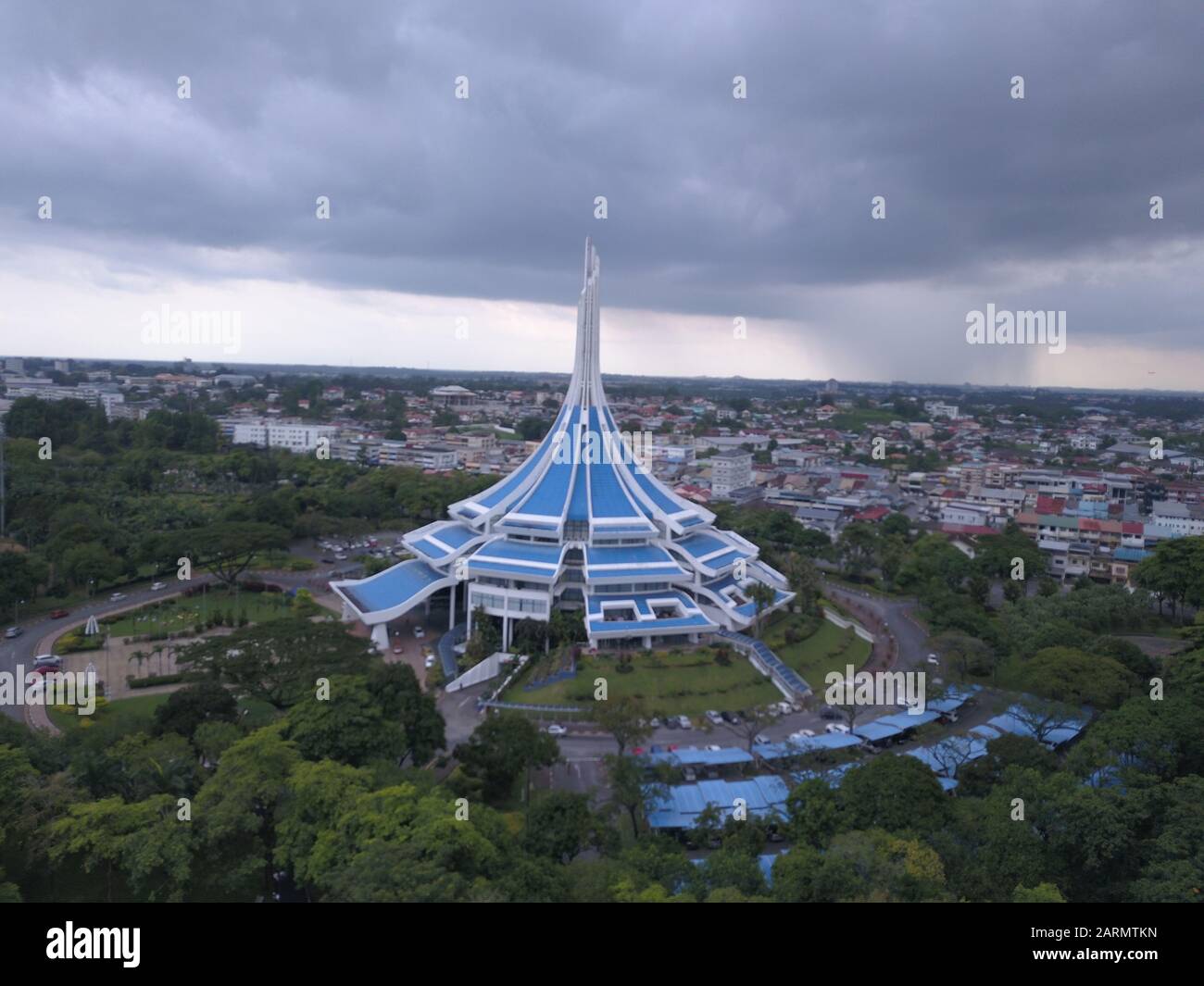 Kuching, Sarawak / Malaysia - October 27 2019: The iconic MBKS building ...