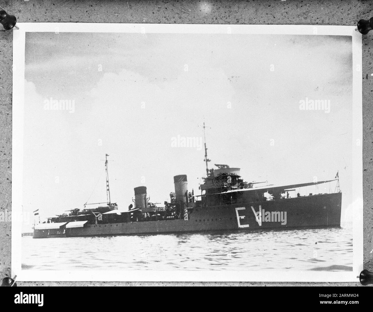 NAVY [Navy] Anefo London series Destroyer Hr. Ms. Dan. Evertsen Date ...