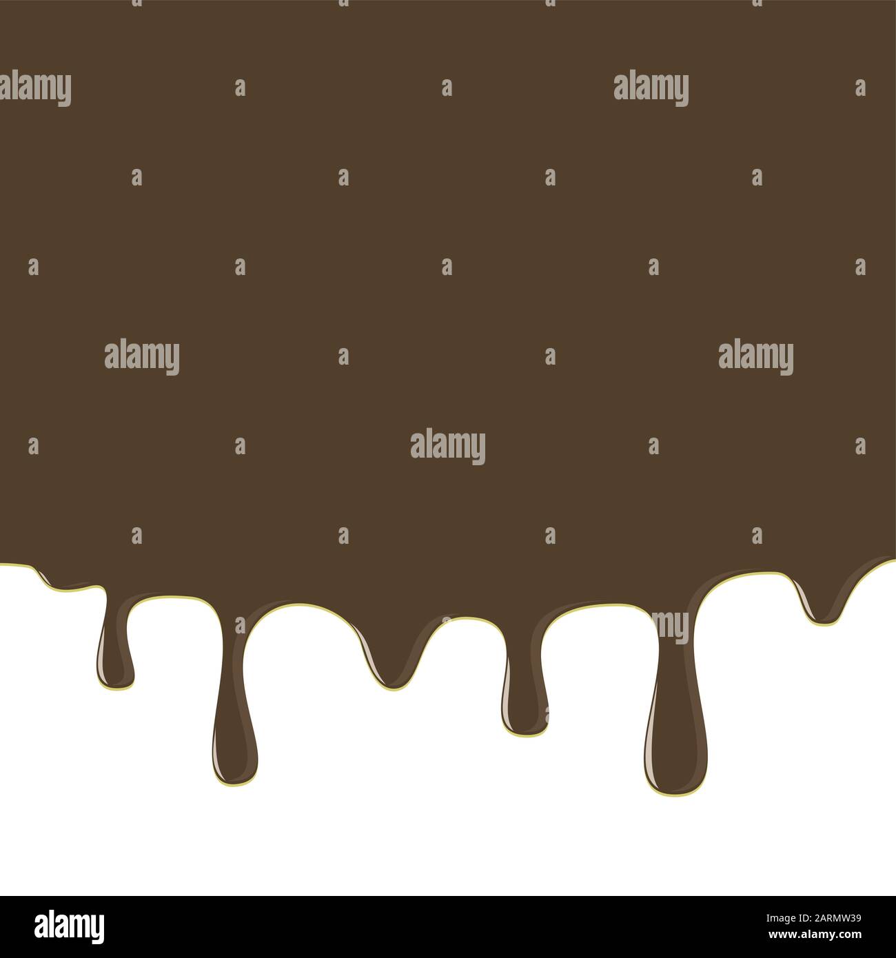 Dripping icing cake Stock Vector Images - Alamy