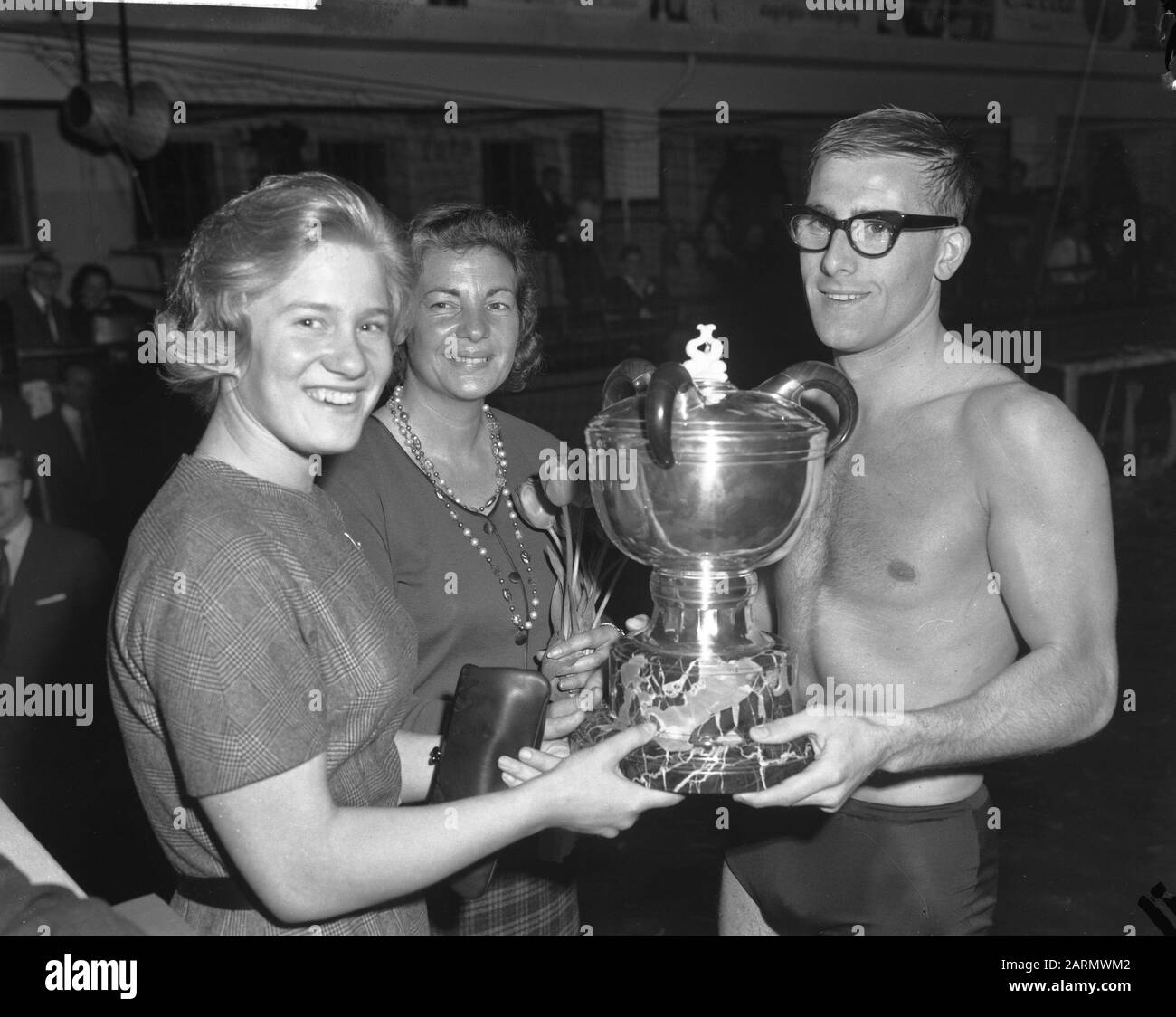 Swimming competitions for John P. Hauserbeker Date: April 8, 1962 ...