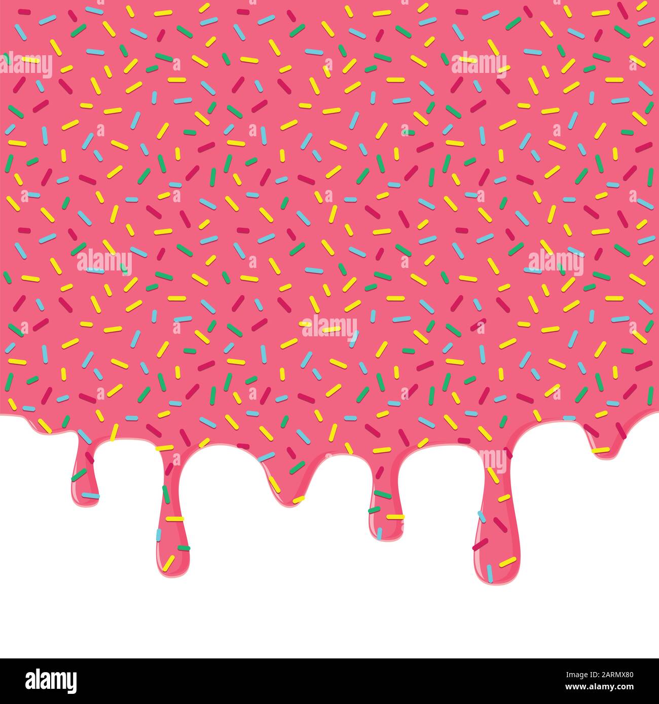 Dripping donut glaze background. Pink liquid sweet flow, tasty dessert ... Dripping donut glaze background. Pink liquid sweet flow, tasty dessert ...