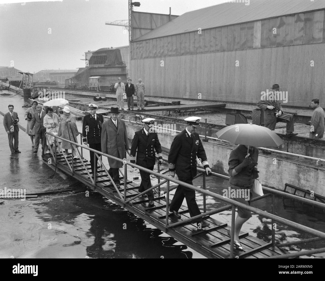 Torpedo boat launch Black and White Stock Photos & Images - Alamy
