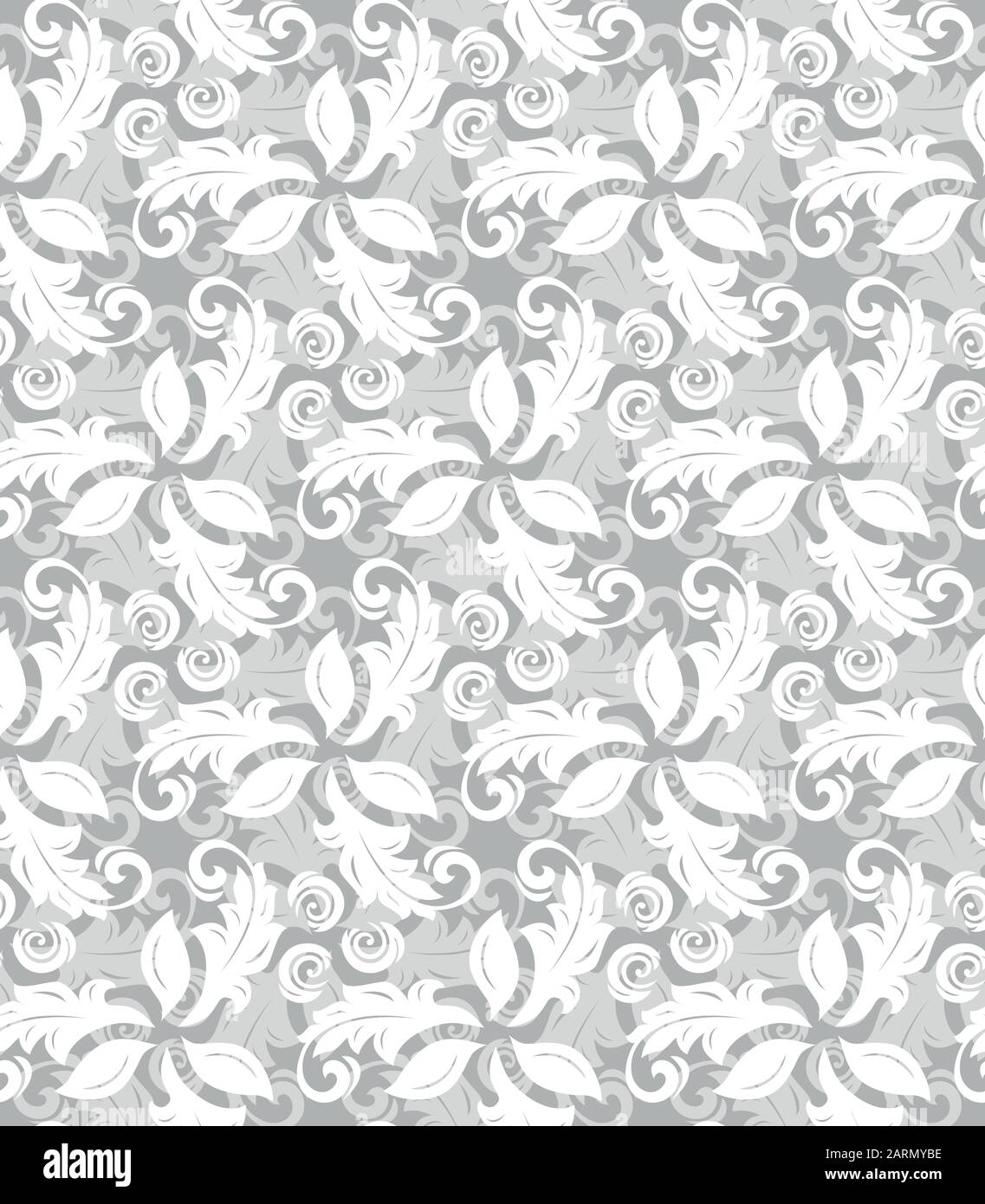 Floral Seamless Vector Pattern Stock Vector Image & Art - Alamy